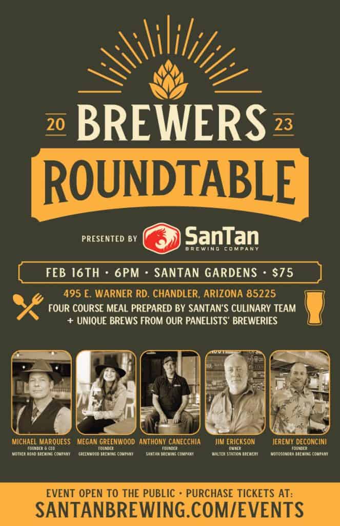 🍻Brewers Round Table - SanTan Brewing Company